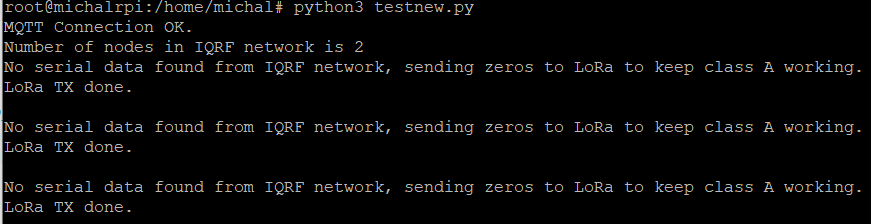 Dual Gateway working in IQRF and LoRaWAN Network – LoRa@VSB – LoRaWAN Network of Technical ...